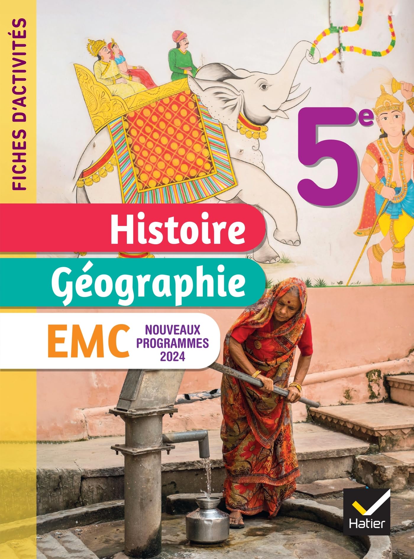 Amazon Fr Fiches D Activités Histoire Géographie Emc 5e Ed 2024
