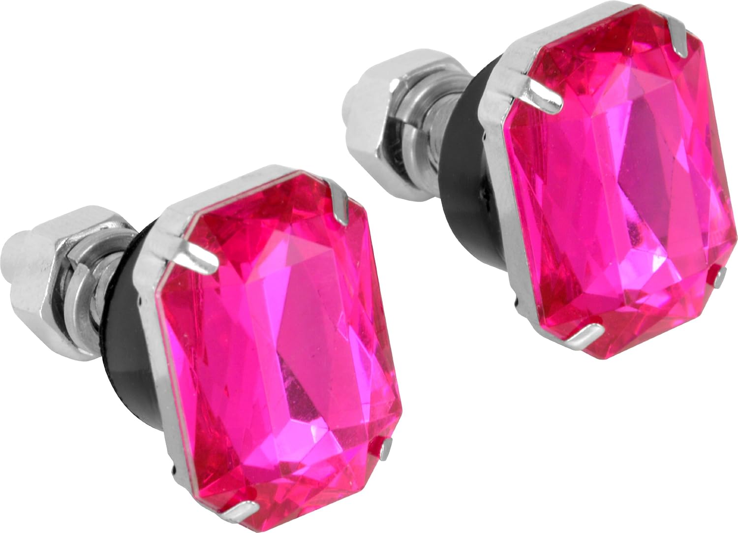 Amazon.com: Bell Automotive 22-1-46459-8 'Pink Ruby' License Plate ...