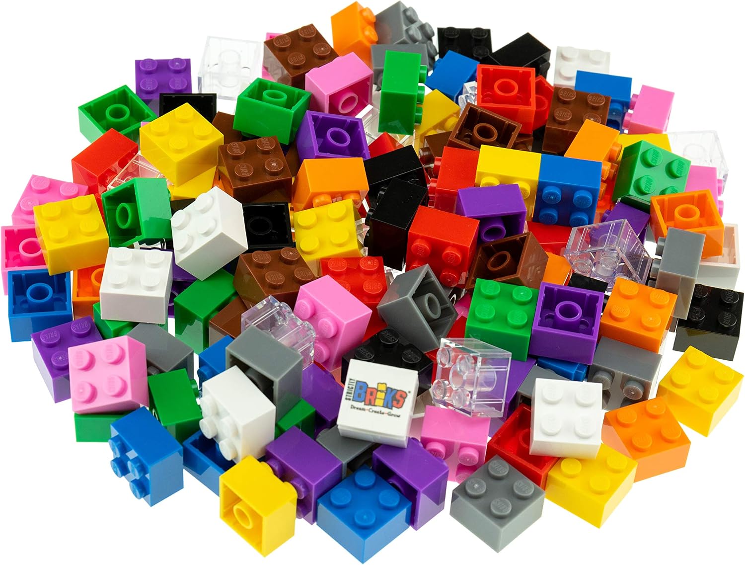 Strictly Briks Classic Bricks 144 Piece 2×2 in 12 Colors Building ...
