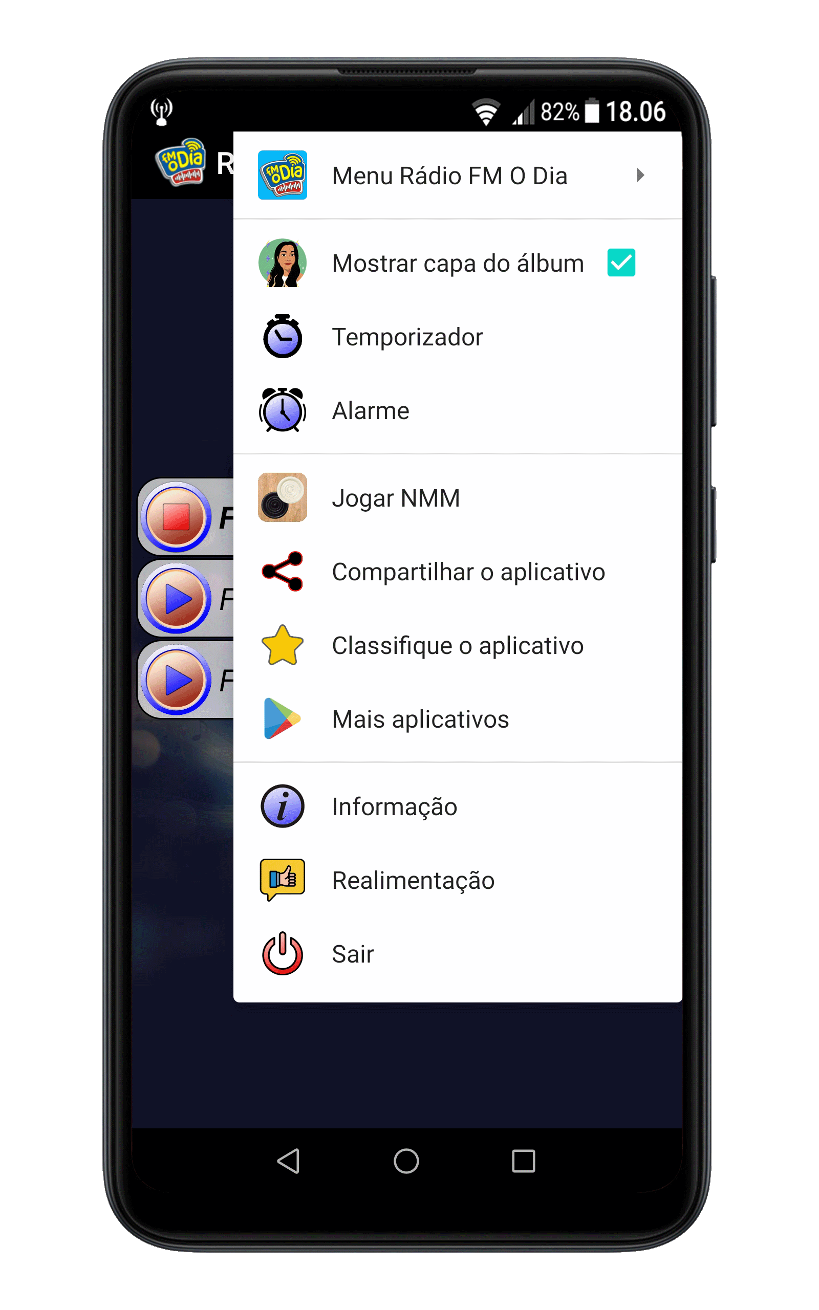 Radio FM O Dia Brazil - App on Amazon Appstore