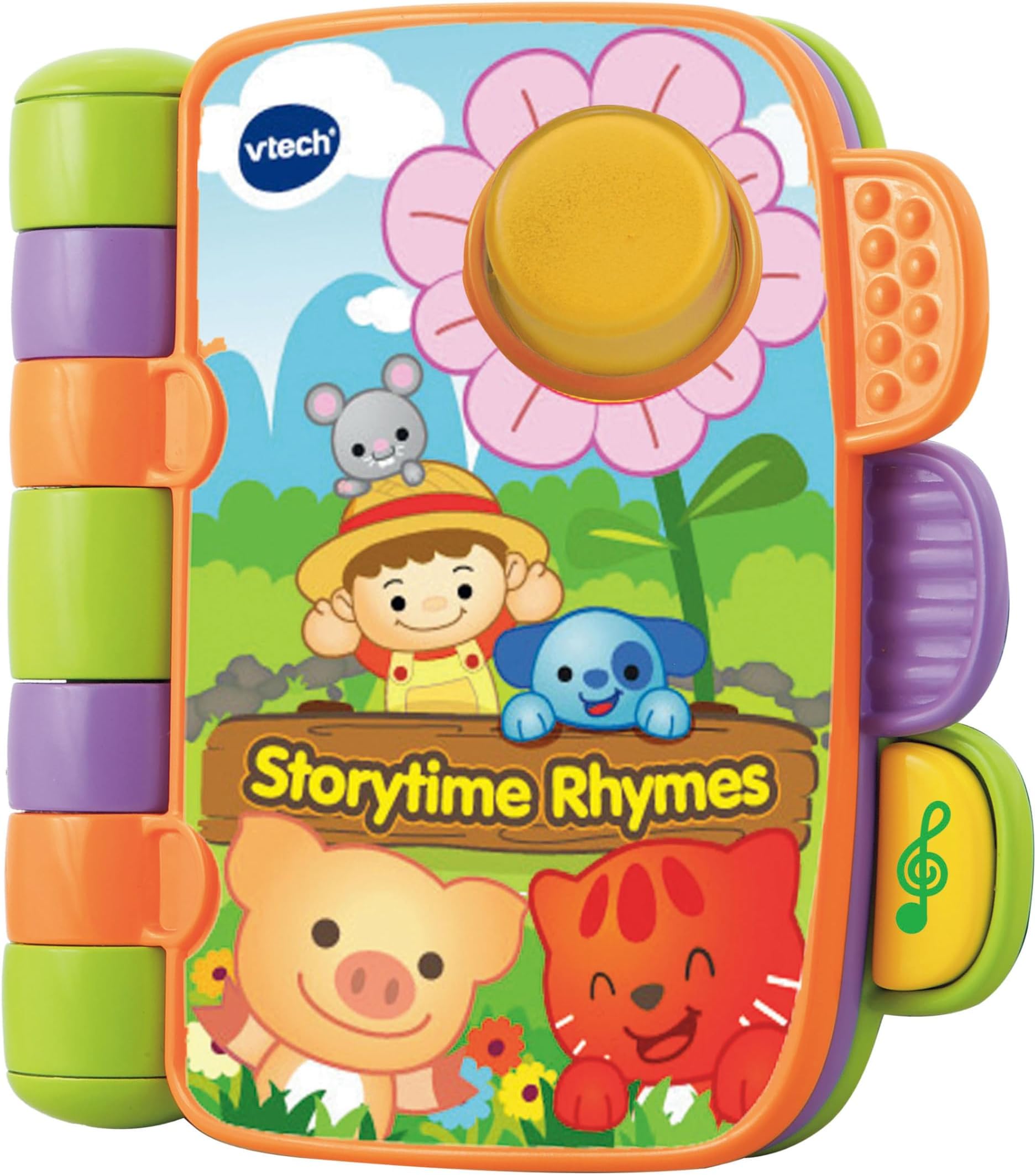 VTech Baby 166703 Musical Rhymes Book, Multi : Amazon.com.au: Toys & Games