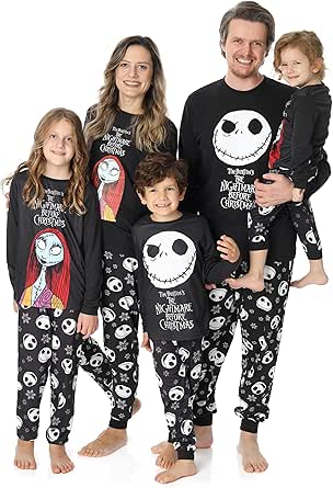 Disney The Nightmare Before Christmas Family Pyjamas Men Women Boys ...