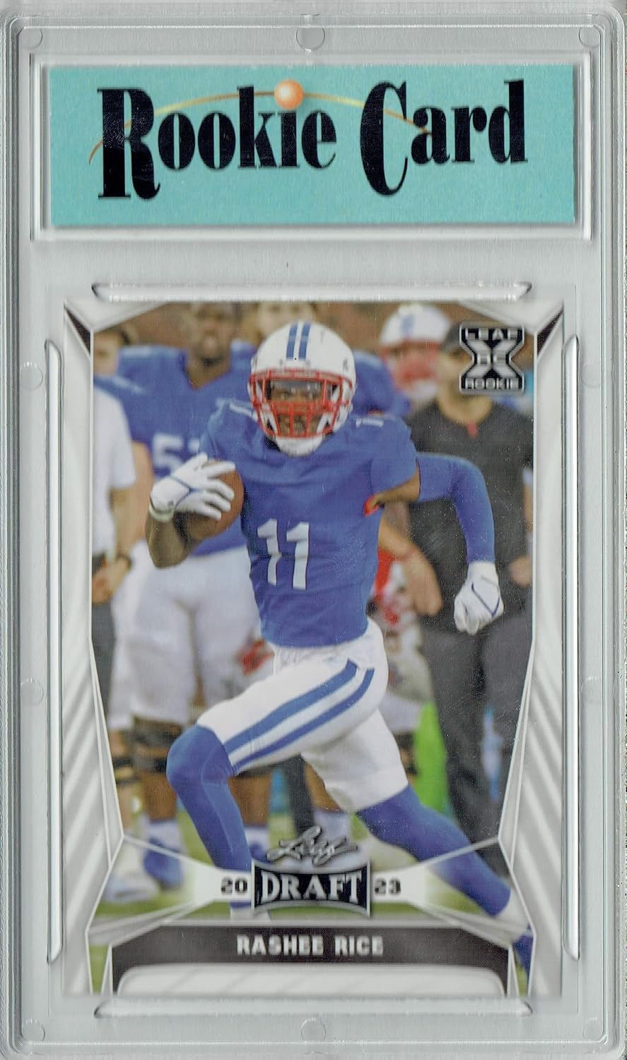 Amazon.com: Certified Mint+ Rashee Rice 2023 Leaf Football #66 Rookie ...