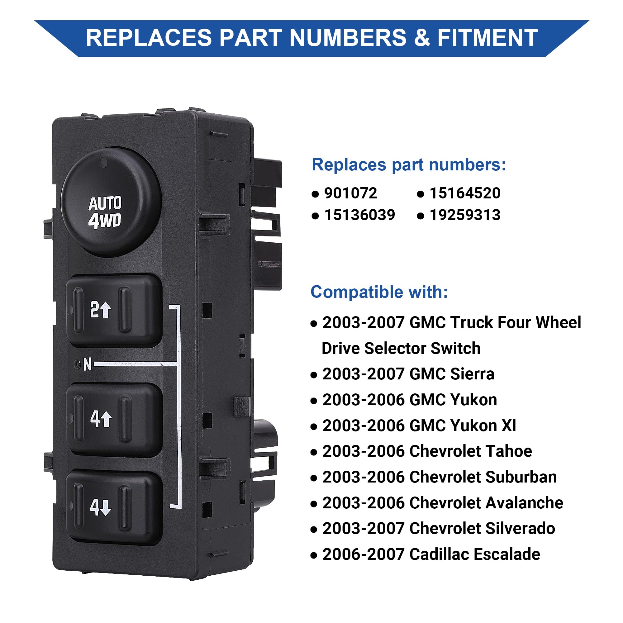 2004 Transfer Case Control Switch