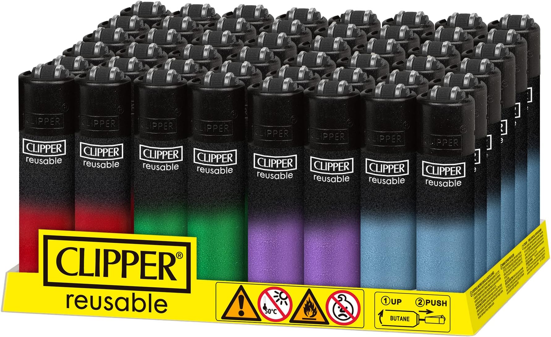 Amazon.com: Clipper - Metal Lighter - Iconic Premium Refillable Butane ...