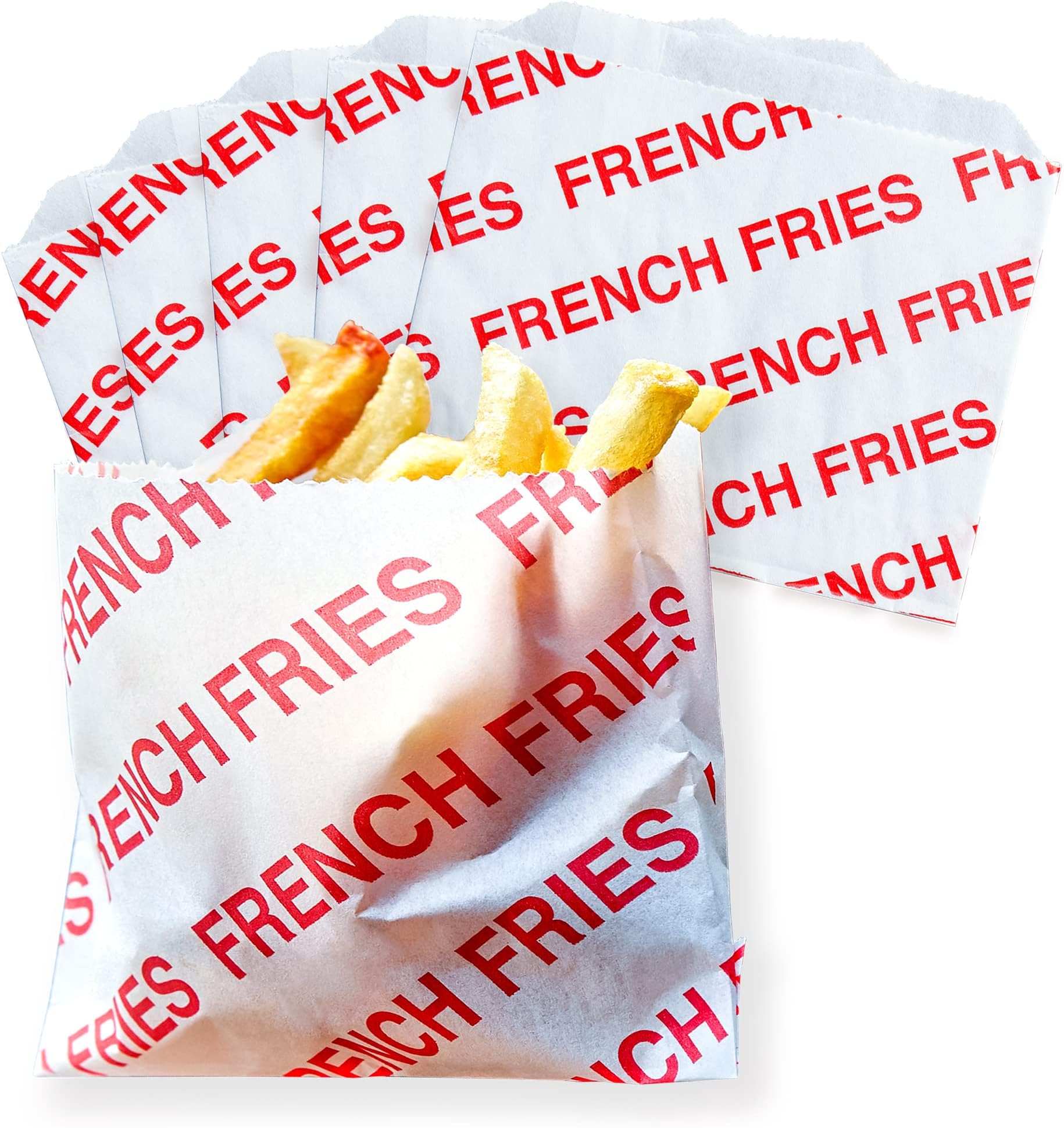 Amazon.com: French Fry Bags 50 Each : Industrial & Scientific