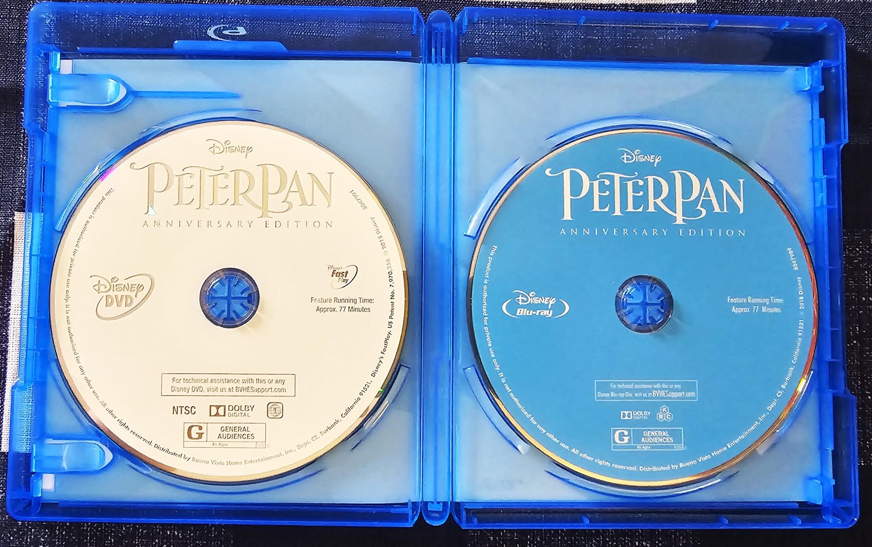 Peter Pan (Anniversary Edition) [Blu-ray] (Bilingual): Amazon.ca: Bill ...