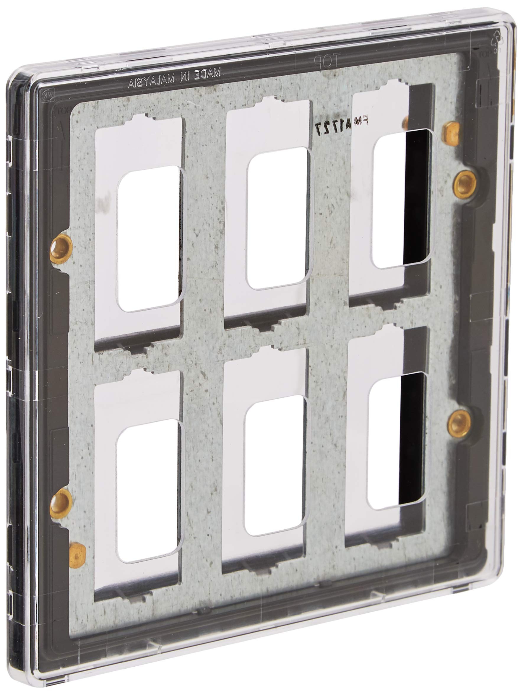 MK Dimensions 6 Module Grid MOUNTING Frame Black – BigaMart