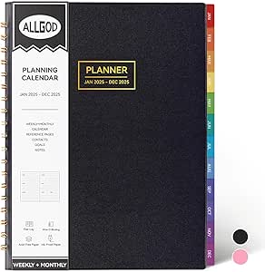 Amazon.com : 2025 Planner Weekly and Monthly, Planner 2025-2026, Jan ...