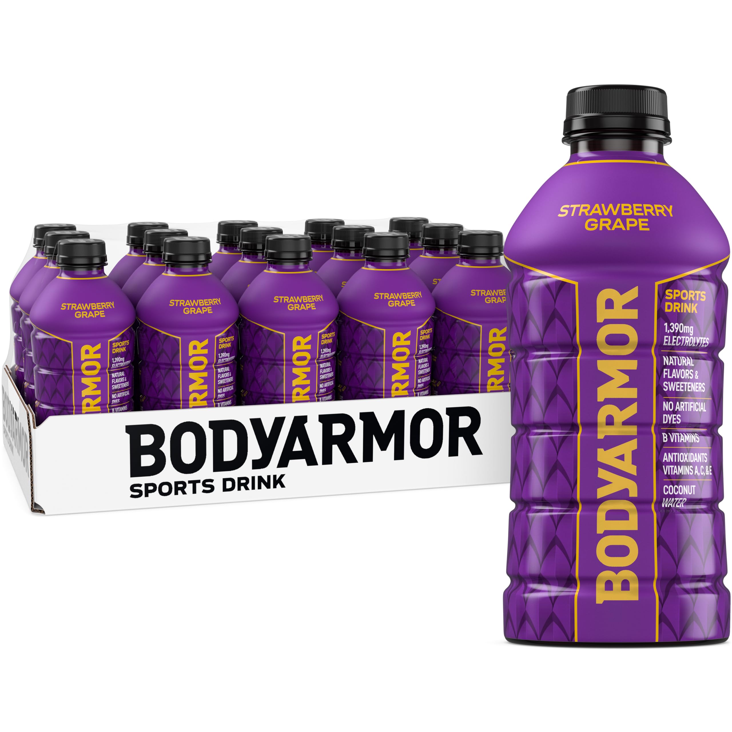 Snapklik.com : BODYARMOR Sports Drink, Strawberry Grape, Electrolyte ...