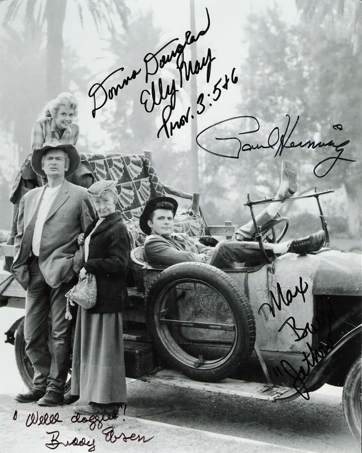 Autographed Max Baer Photograph - THE BEVERLY HILLBILLIES" by 4 PAUL ...