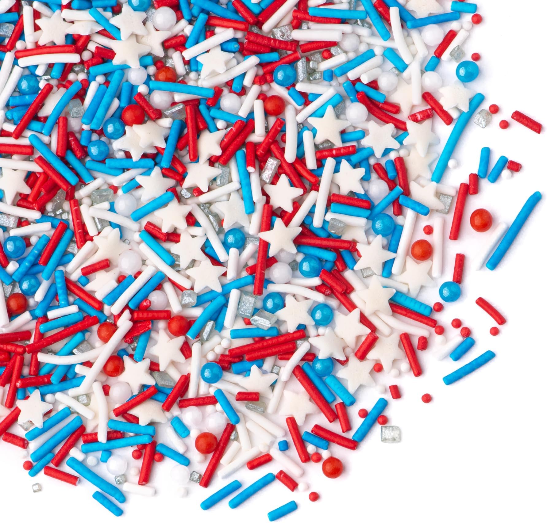 Amazon.com: Wilton Jumbo Heart Sprinkles, Heart-Shaped Sprinkles for ...