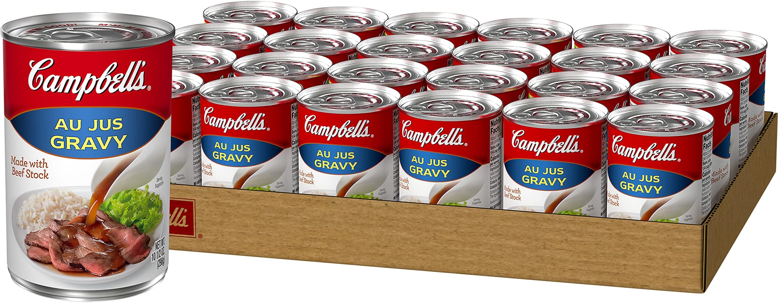 Amazon.com : Campbell's Au Jus Gravy, 10.5 Oz Can (Case of 24) : Au Ju ...