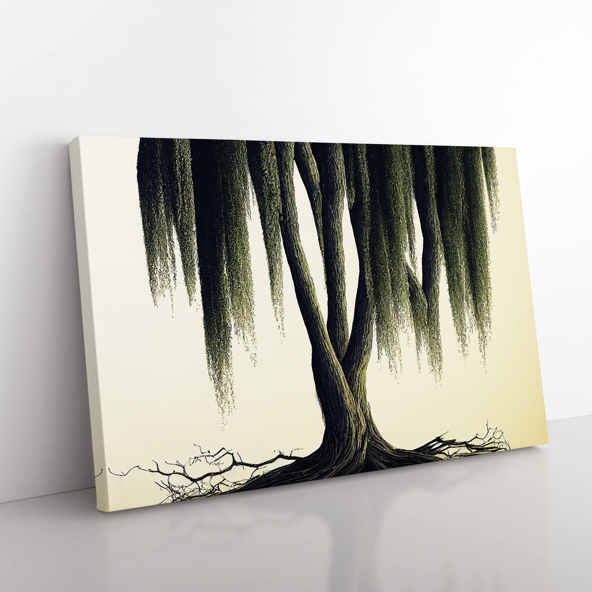 Weeping Willows Drawings Weeping Willow Tree Acrylic Painting Tutorial