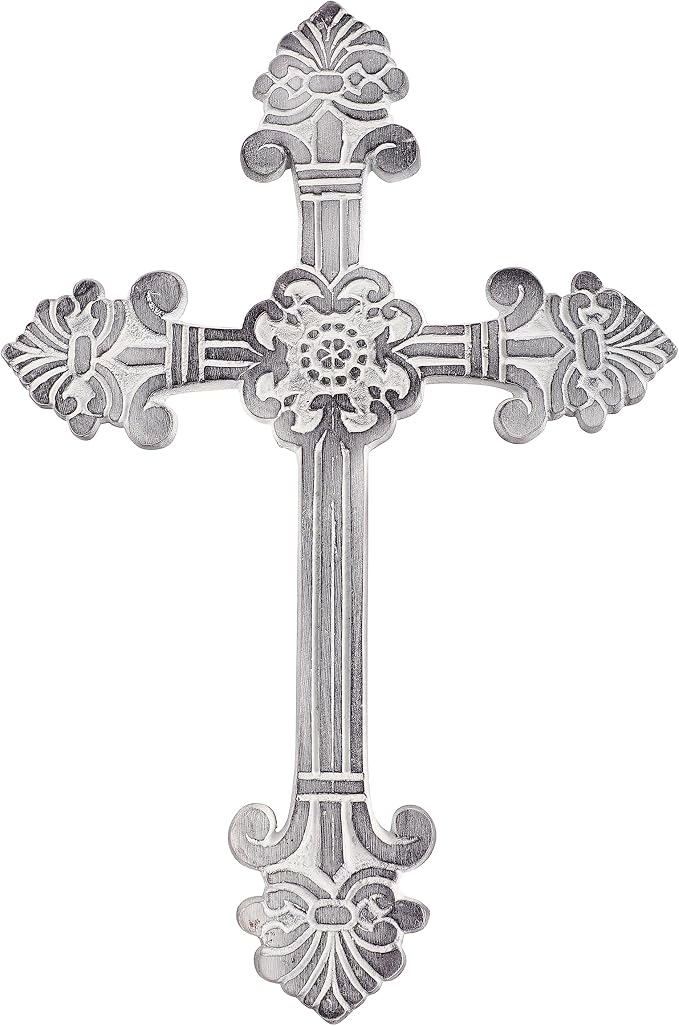 Amazon.com: ARDOUR Metal Decorative Wall Cross Metal Spiritual ...