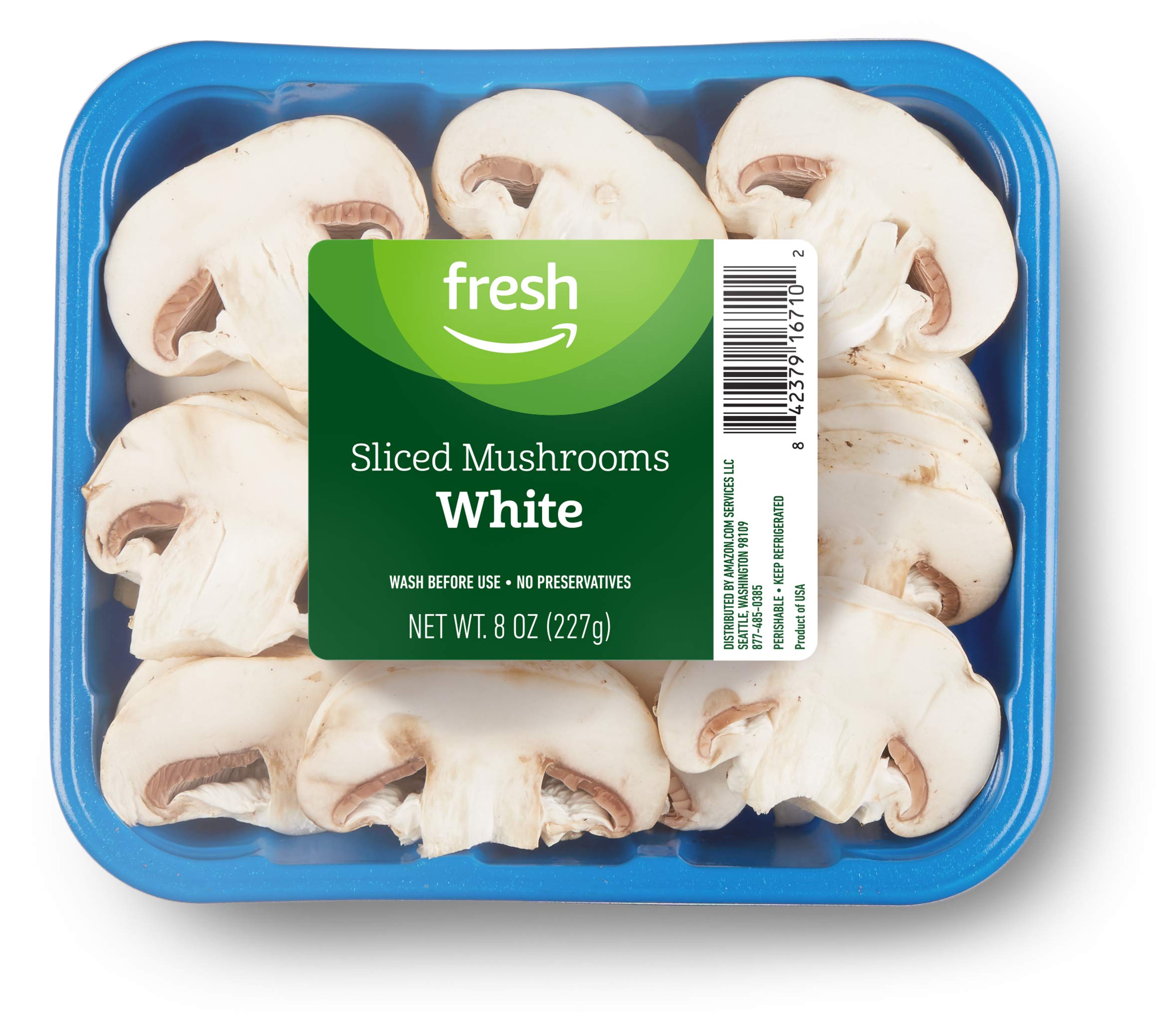 Packaged Sliced Mushrooms