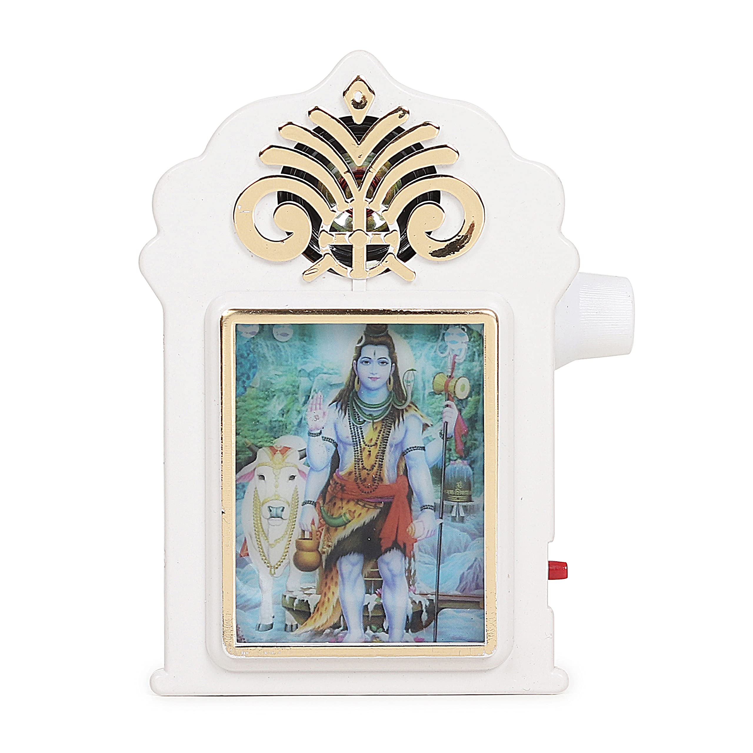 Tool Point Mini Mantra 35 In 1 Gayatri Mantra Machine Prayer Kit, White ...