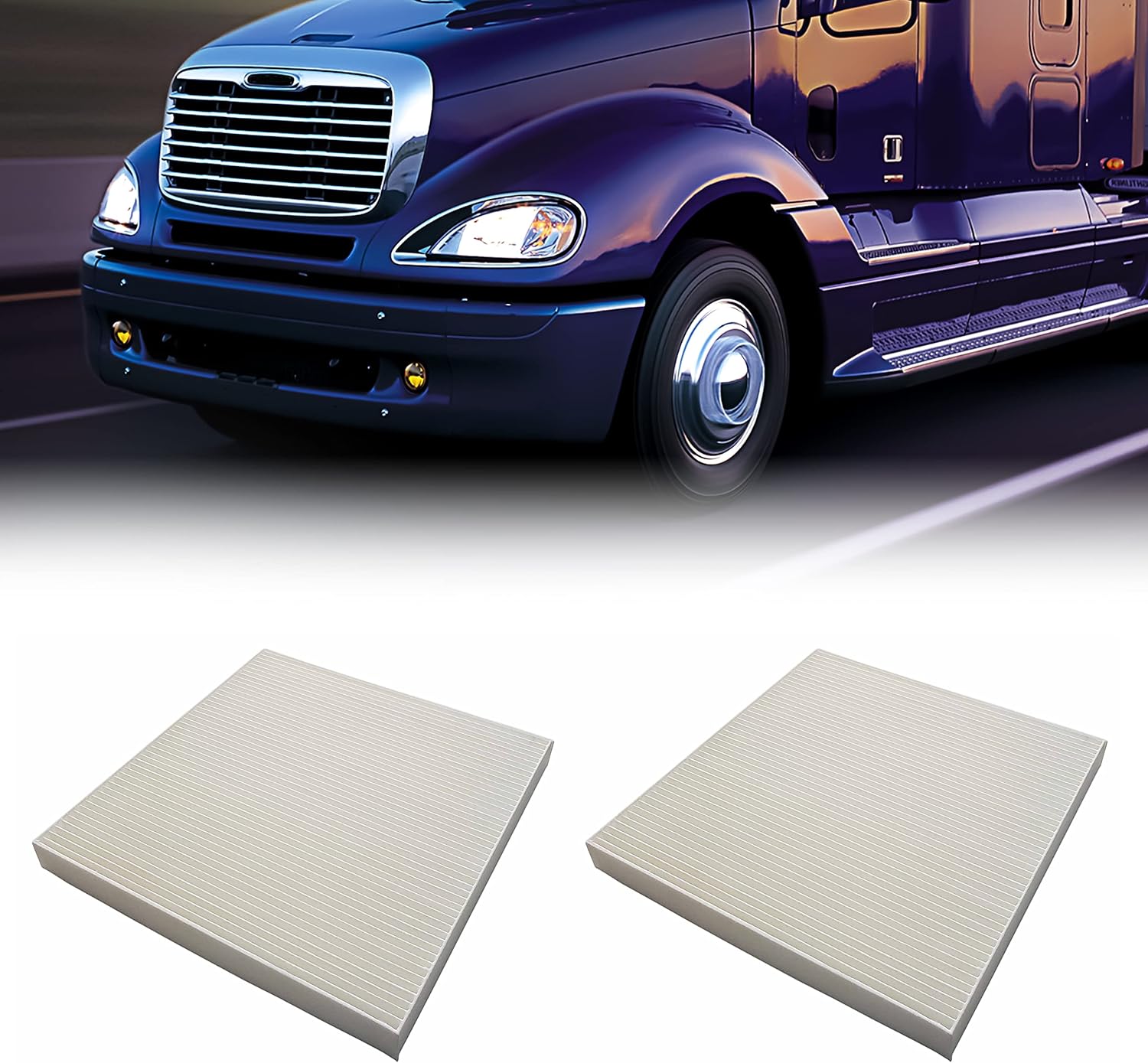 Amazon | TORQUE キャビンエアフィルター 2パック Freightliner Cascadia Columbia ...