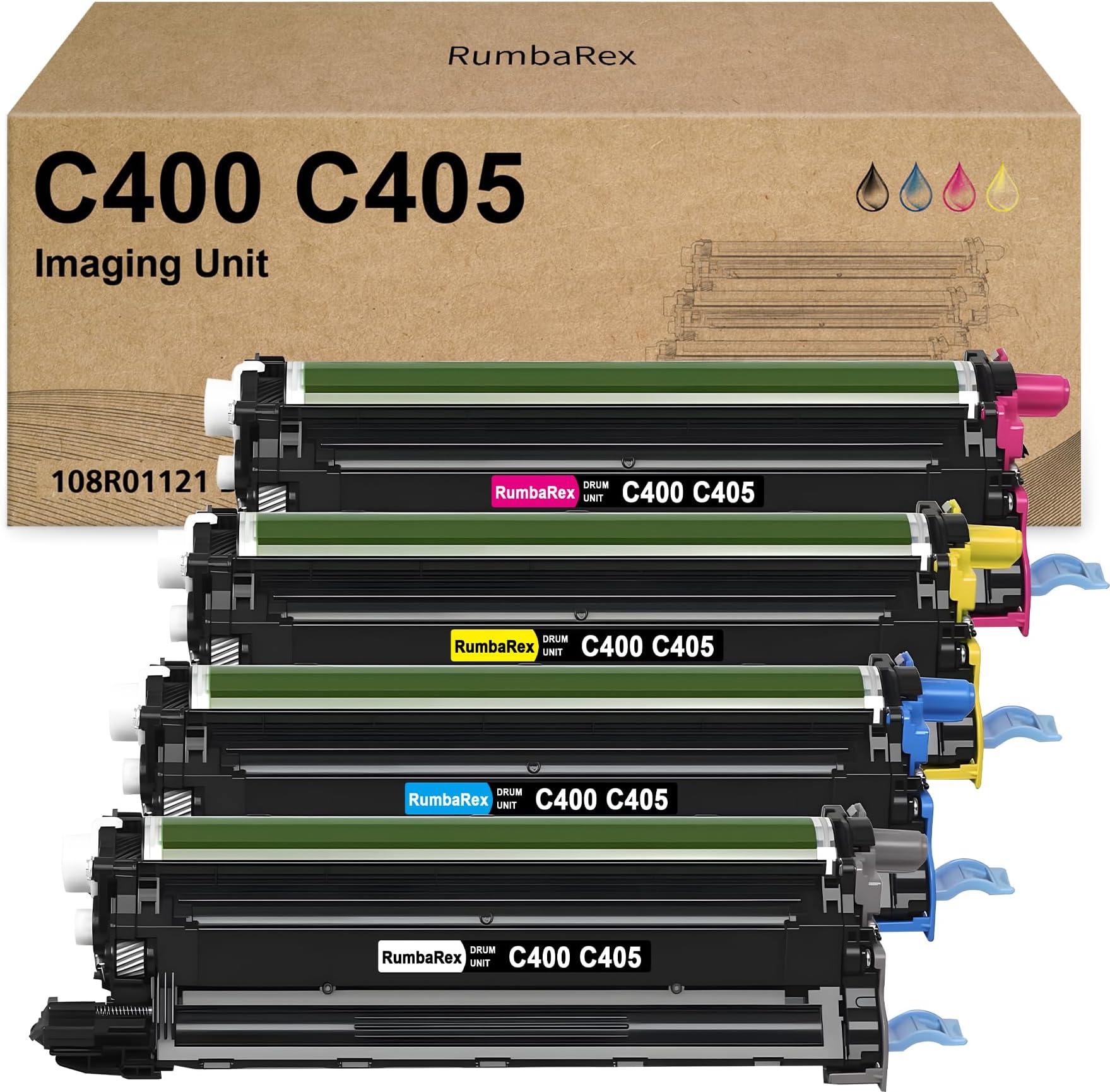 Amazon.com: Versalink C400/C405 Drum Cartridge Kit - 4 Pack C400/C405 ...
