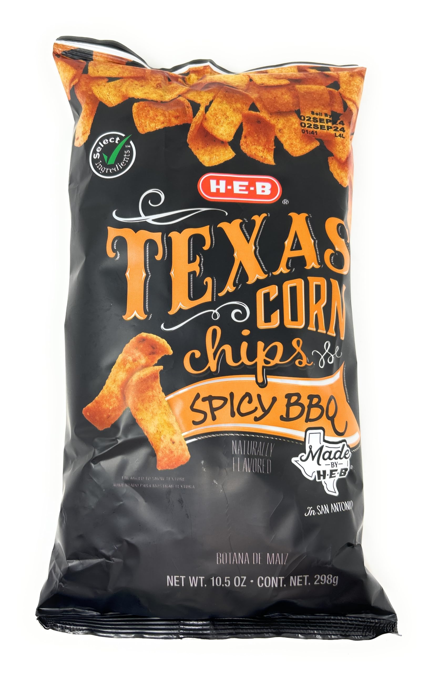 Amazon.com: HEB H‑E‑B Texas Corn Chips - Spicy BBQ - 10.5oz - 1 bag