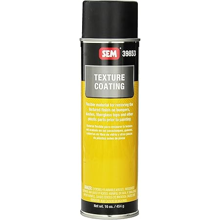 Amazon.com: SEM 39854 Black Texture Coating Aerosol - 1 Quart : Automotive