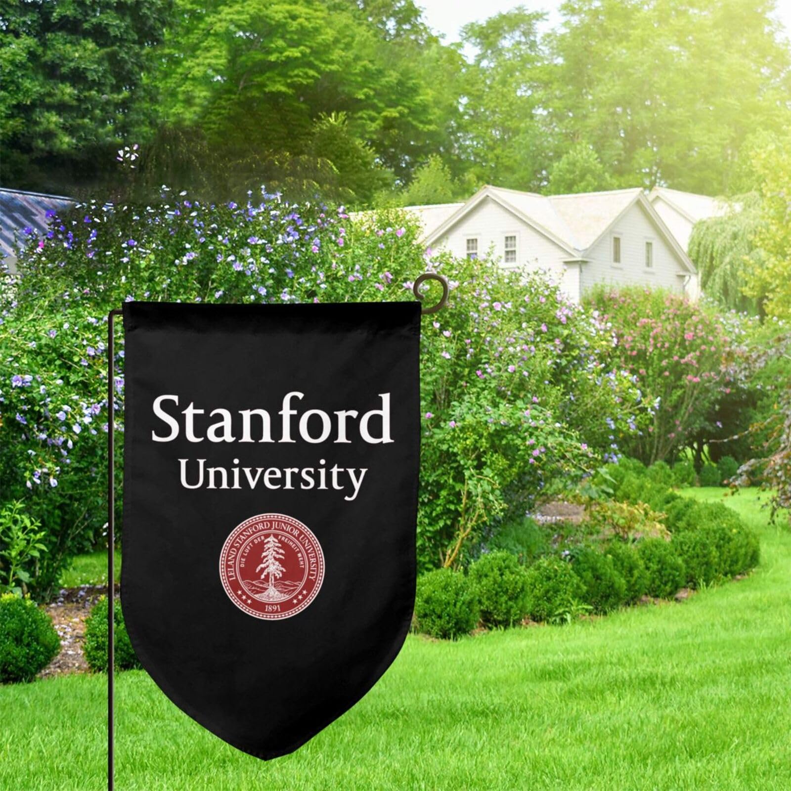 Banderín De La Universidad De Stanford Diseño De Mascota Con Forma