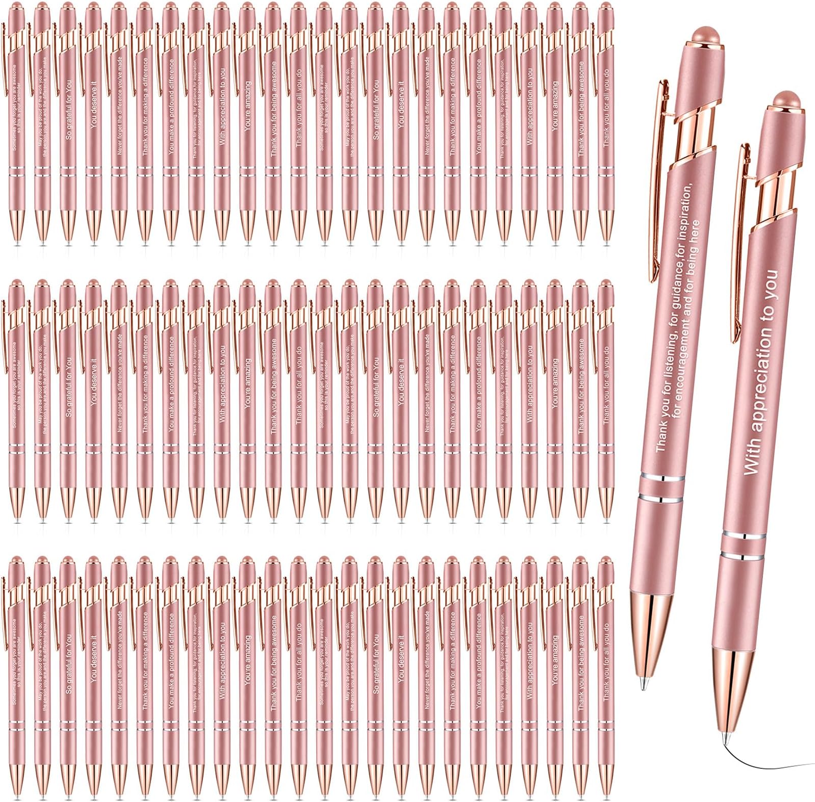 Amazon.com : Outus 72 Pcs Teacher Appreciation Gifts Pens with Stylus ...