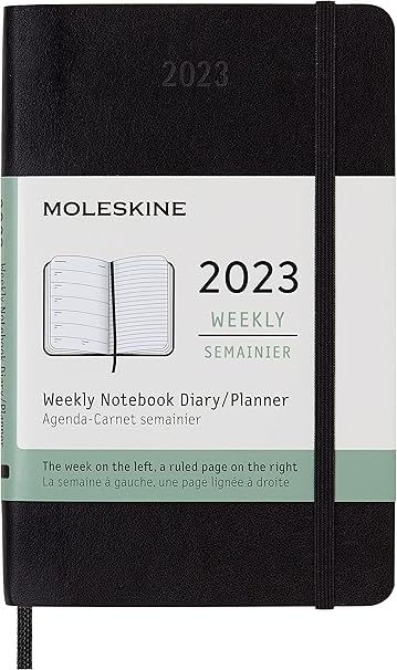 Moleskine Classic 12 Month 2023 Weekly Planner Soft Cover Pocket 3 5 Moleskine Classic 12 Month 2023 Weekly Planner Soft Cover Pocket 3 5