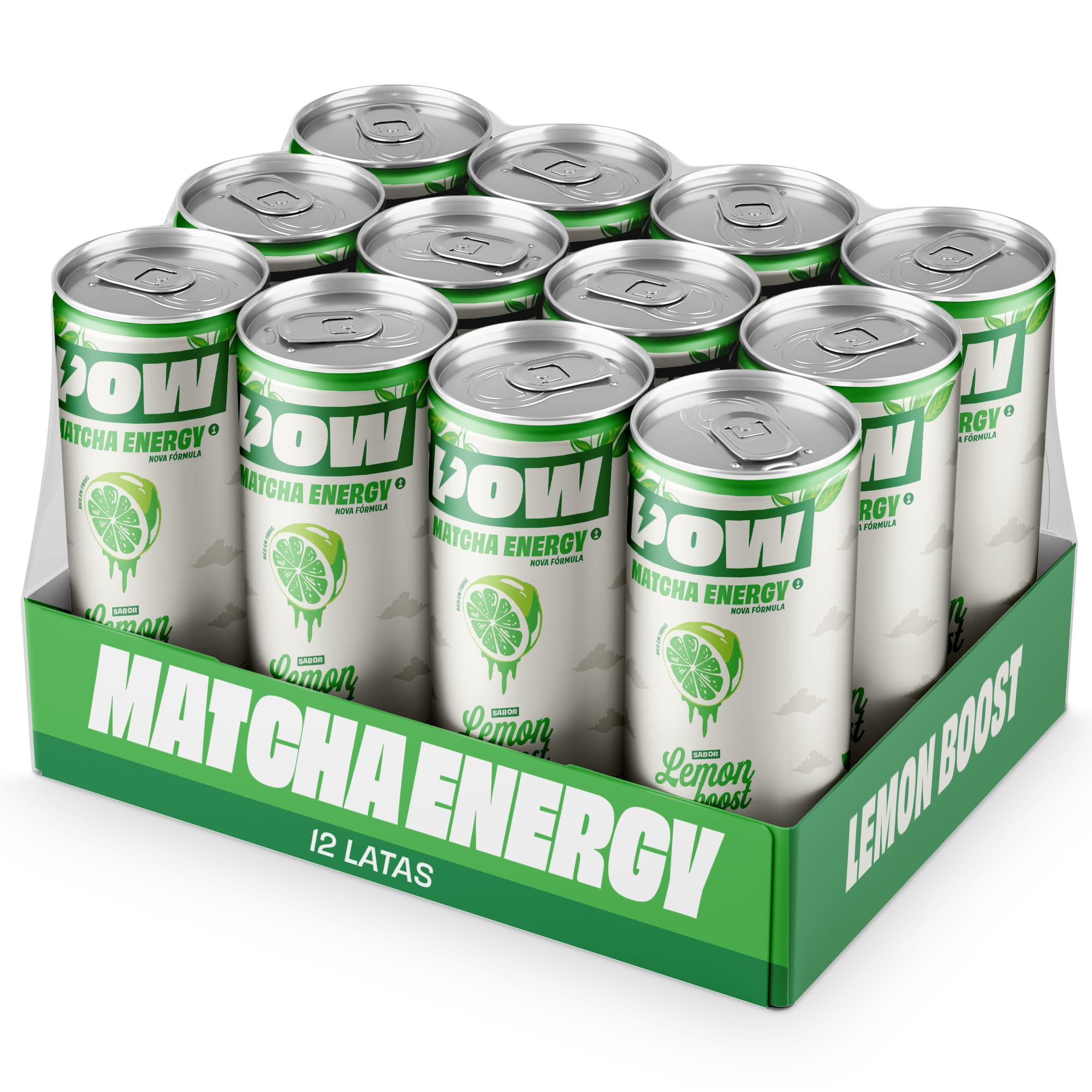 POW Green Energy, Lemonade | Push Matcha Energético | Energia Natural ...