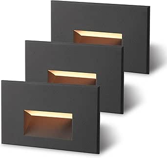 AXOTEXE Outdoor Step Lights Indoor LED Stair Lights Dimmable 120V 4W ...