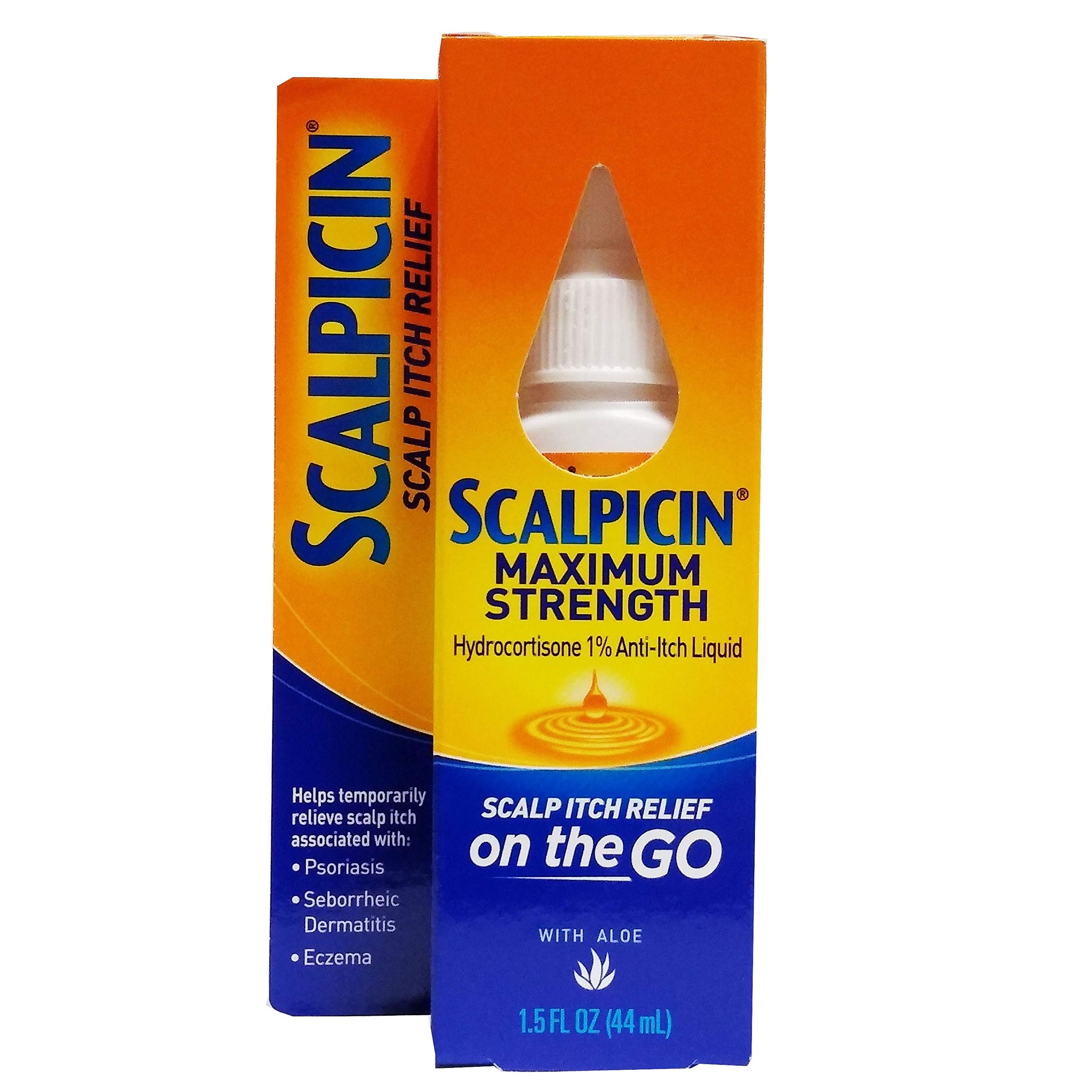 Amazon.com: Pack of 3 - Scalpicin® Maximum Strength Liquid Scalp Itch ...