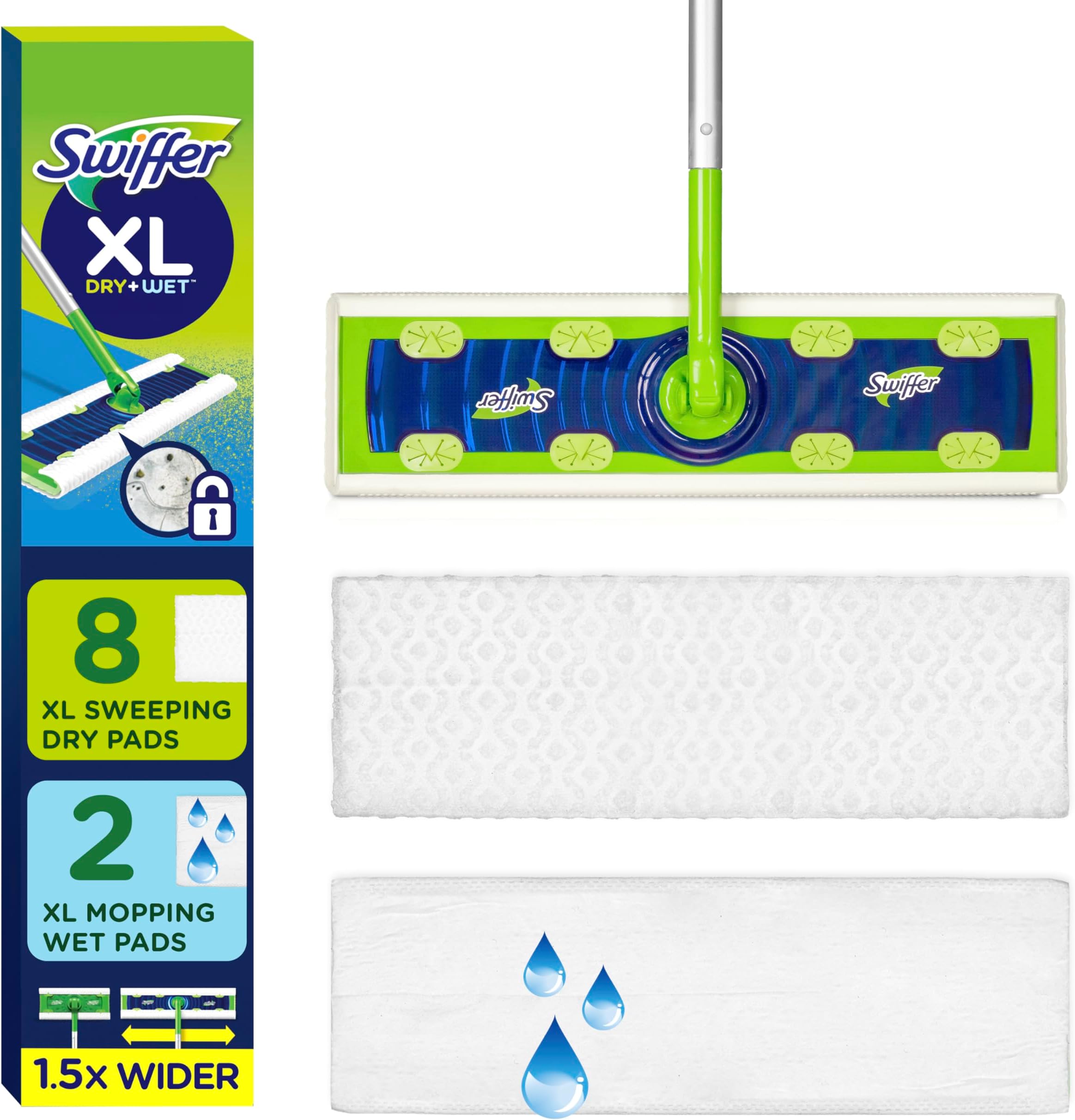 Swiffer Sweeper 2 en 1 Dry + Wet XL Limpiador de suelos ...