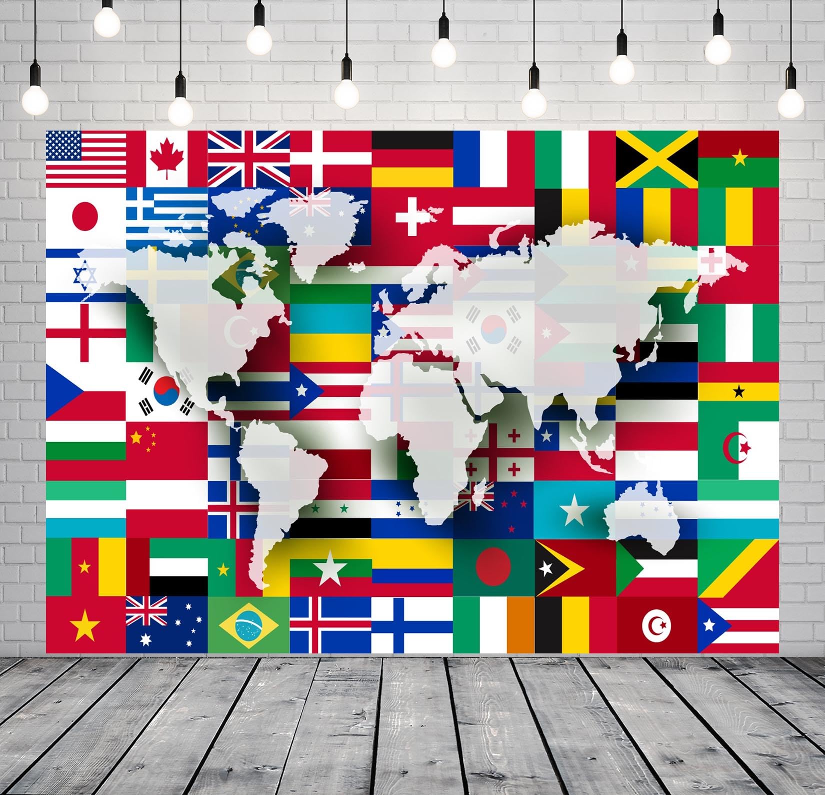 Bordes De Banderas Del Mundo Completos Utilizables