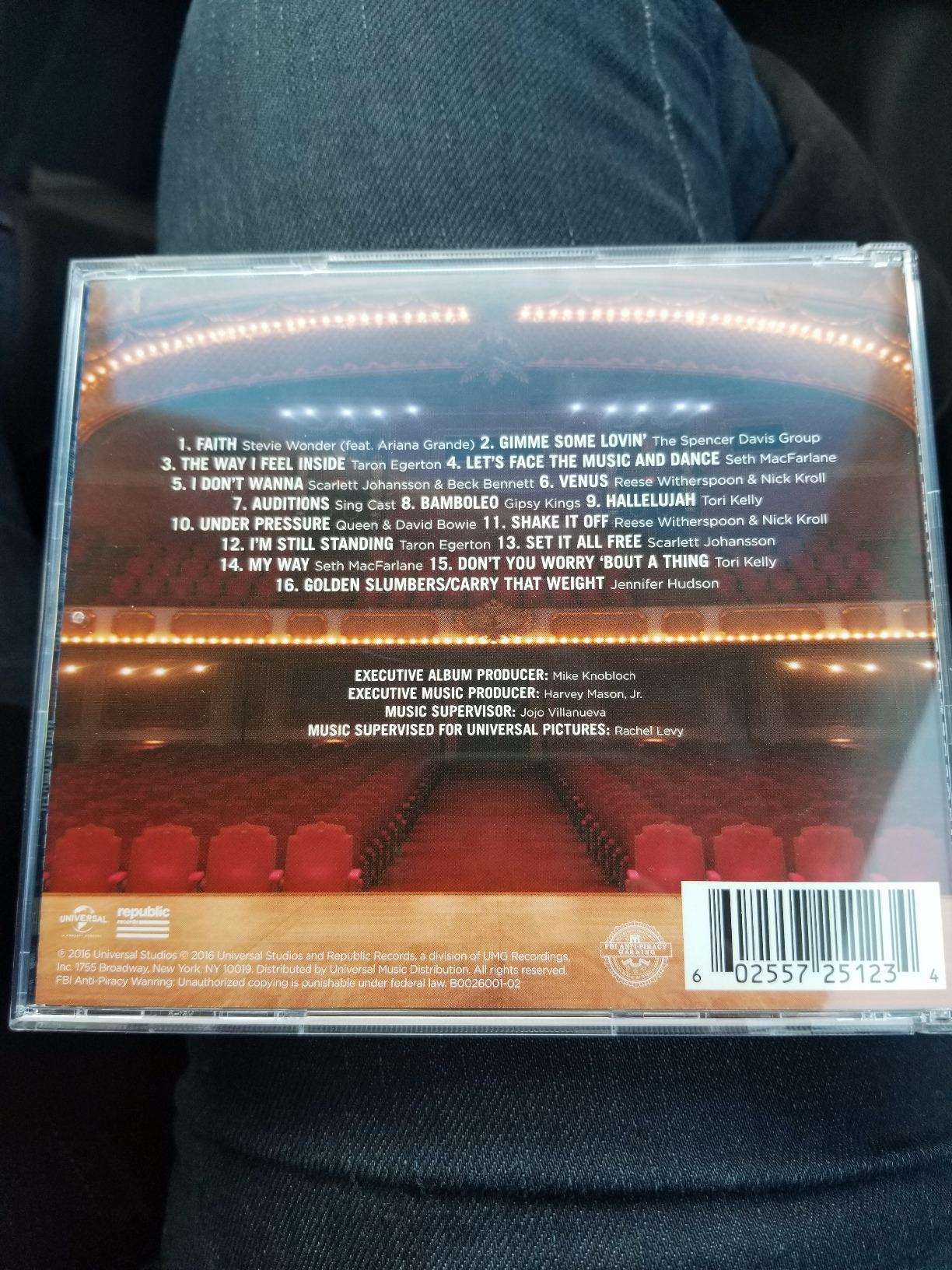 Various Artists - Sing (Original Motion Picture Soundtrack) - Amazon ...