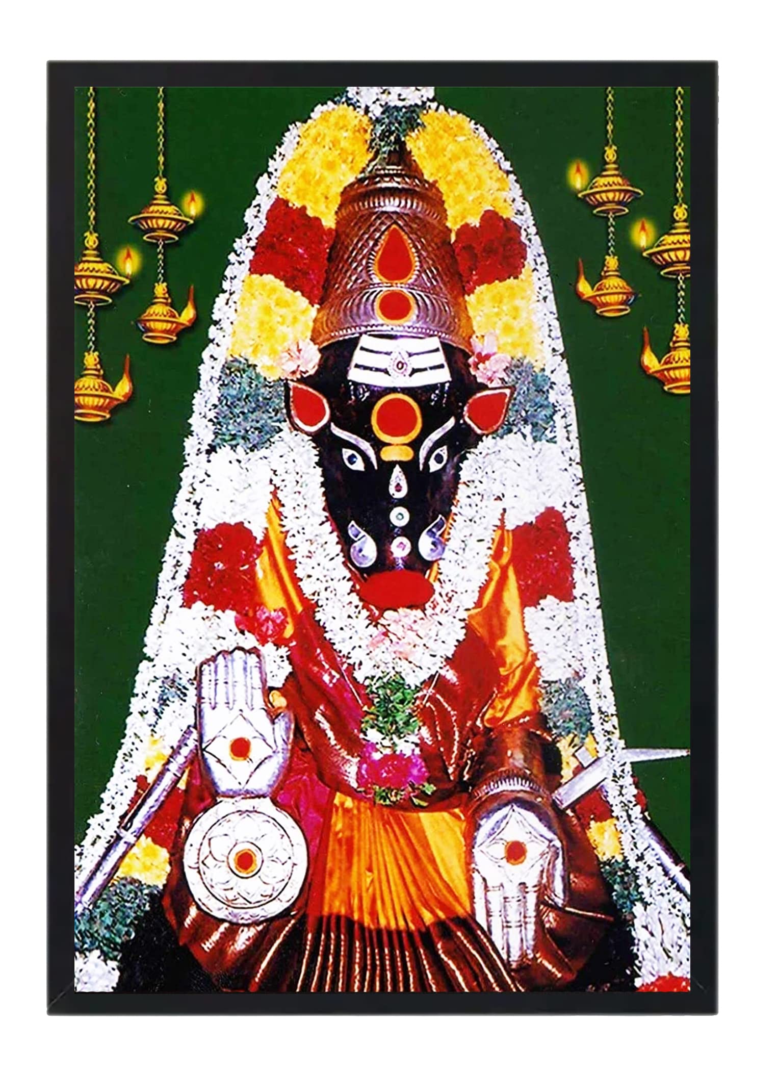 Buy RIYASHREE Thanjavoor Varahi Amman Photo frame | Varahi photo ...