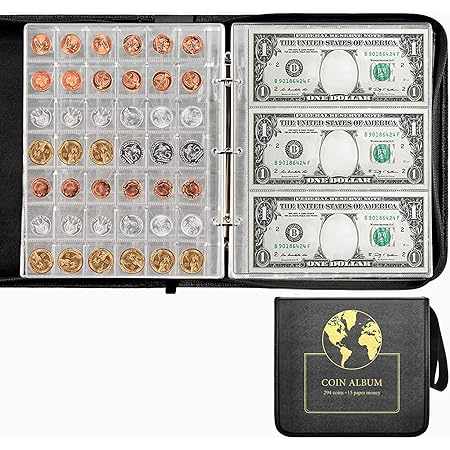 Amazon.com : Coin Collection Supplies Pages for Collectors, 12 Sheets ...