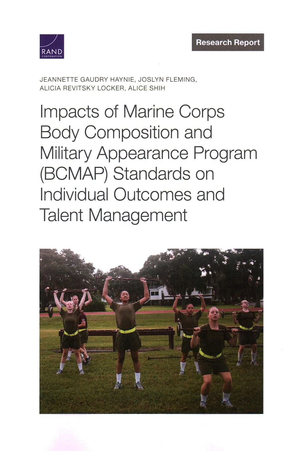 Impacts of Marine Corps Body Composition and Military Appearance ...