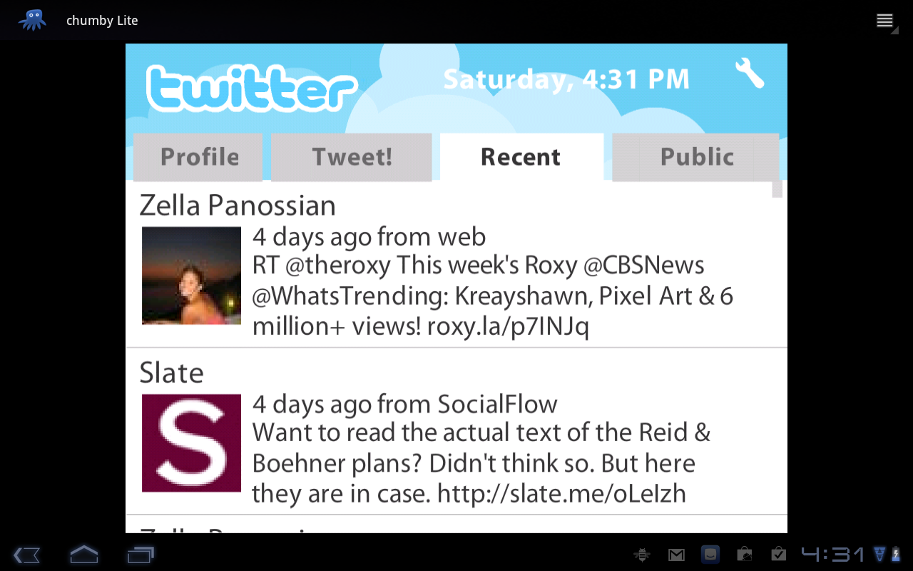 Chumby Lite - App on Amazon Appstore