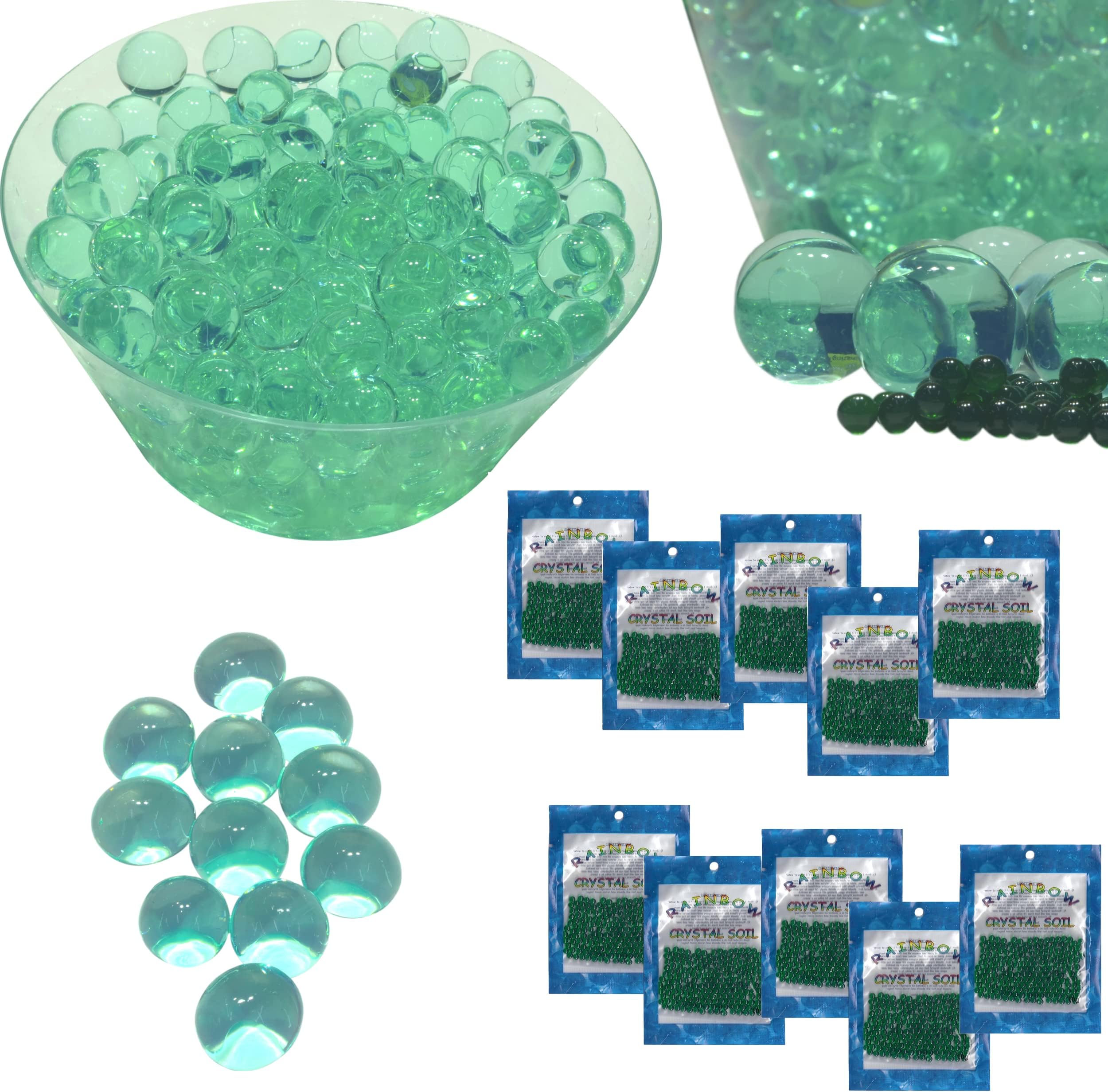 Amazon.com: BJBJJIU Flat Glass Pebbles,1000g/About 200 Pcs Glass ...