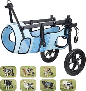 celestaura Dog Wheelchair for Back Legs, Dog Wheelchair Cart, Doggy/cat ...