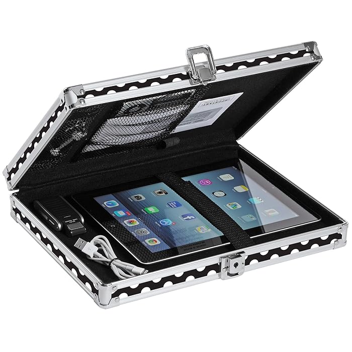 Buy Vaultz Locking Clipboard with Storage - Heavy Duty Metal Clip Board ...