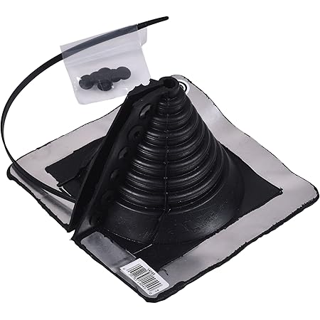 EAGLE 1 EPDM Flexible Roofing Pipe Flashing Retrofit Split Zipper Boots ...