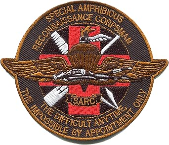 Amazon.com: Special Amphibious Reconnaissance Corpsman Patch SARC ...