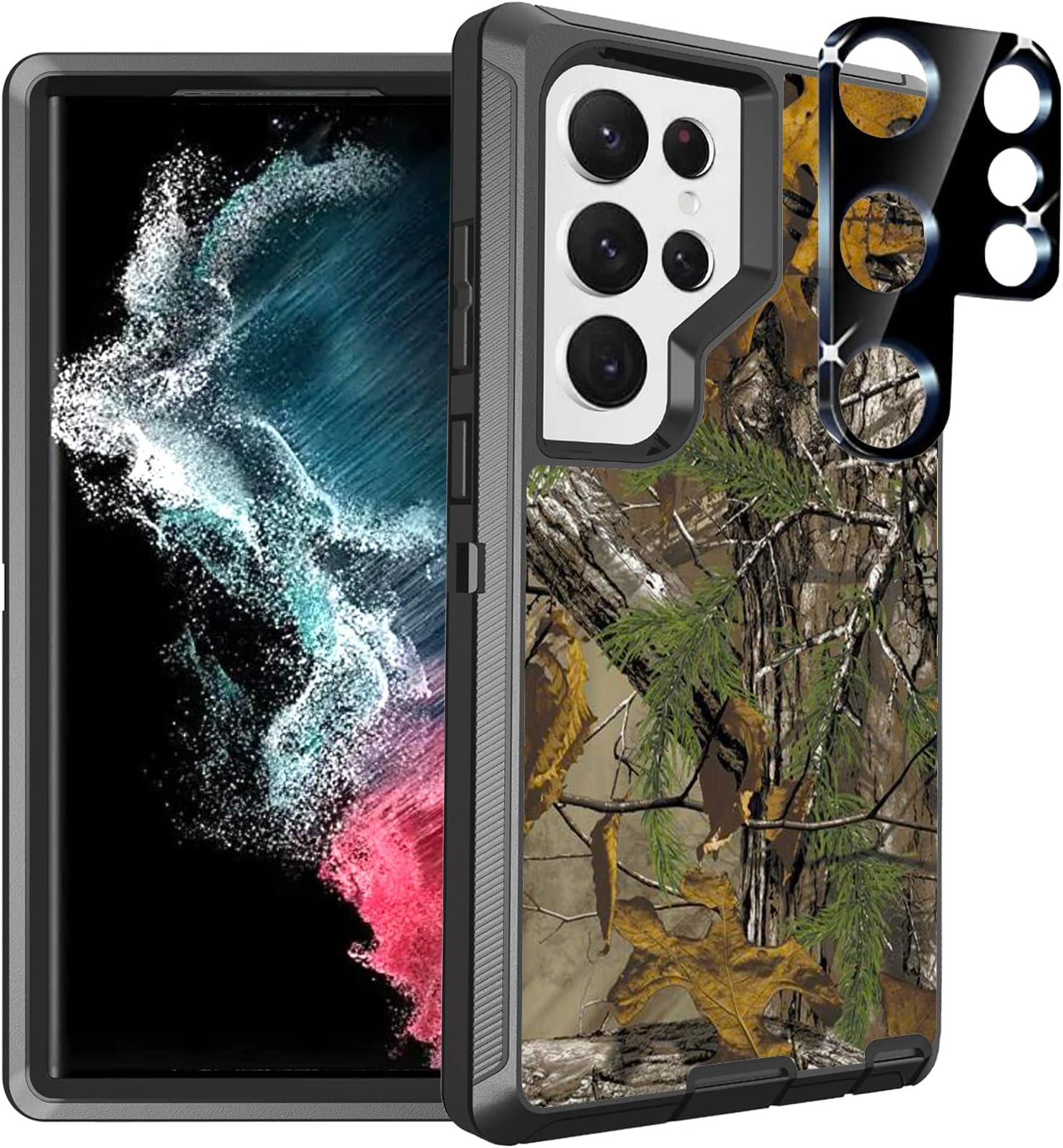 Amazon.com: OTTARTAKS Samsung Galaxy S23 Ultra Case for Men Boy Camo ...