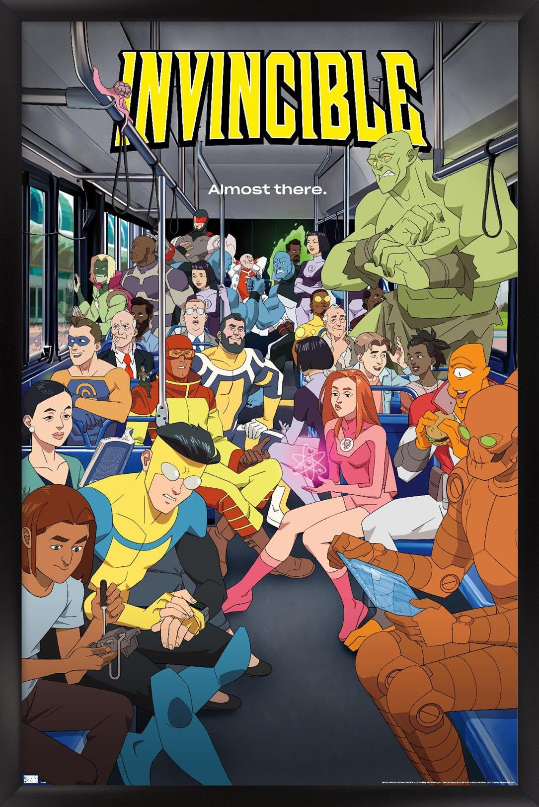 Amazon.com: Trends International Invincible: Season 2 - Bus One Sheet ...