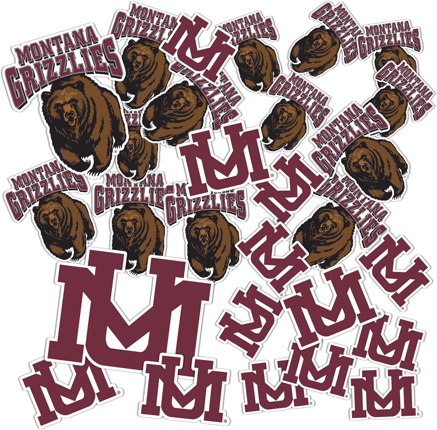 Amazon.com: Desert Cactus University of Montana Sticker Grizzlies UM ...
