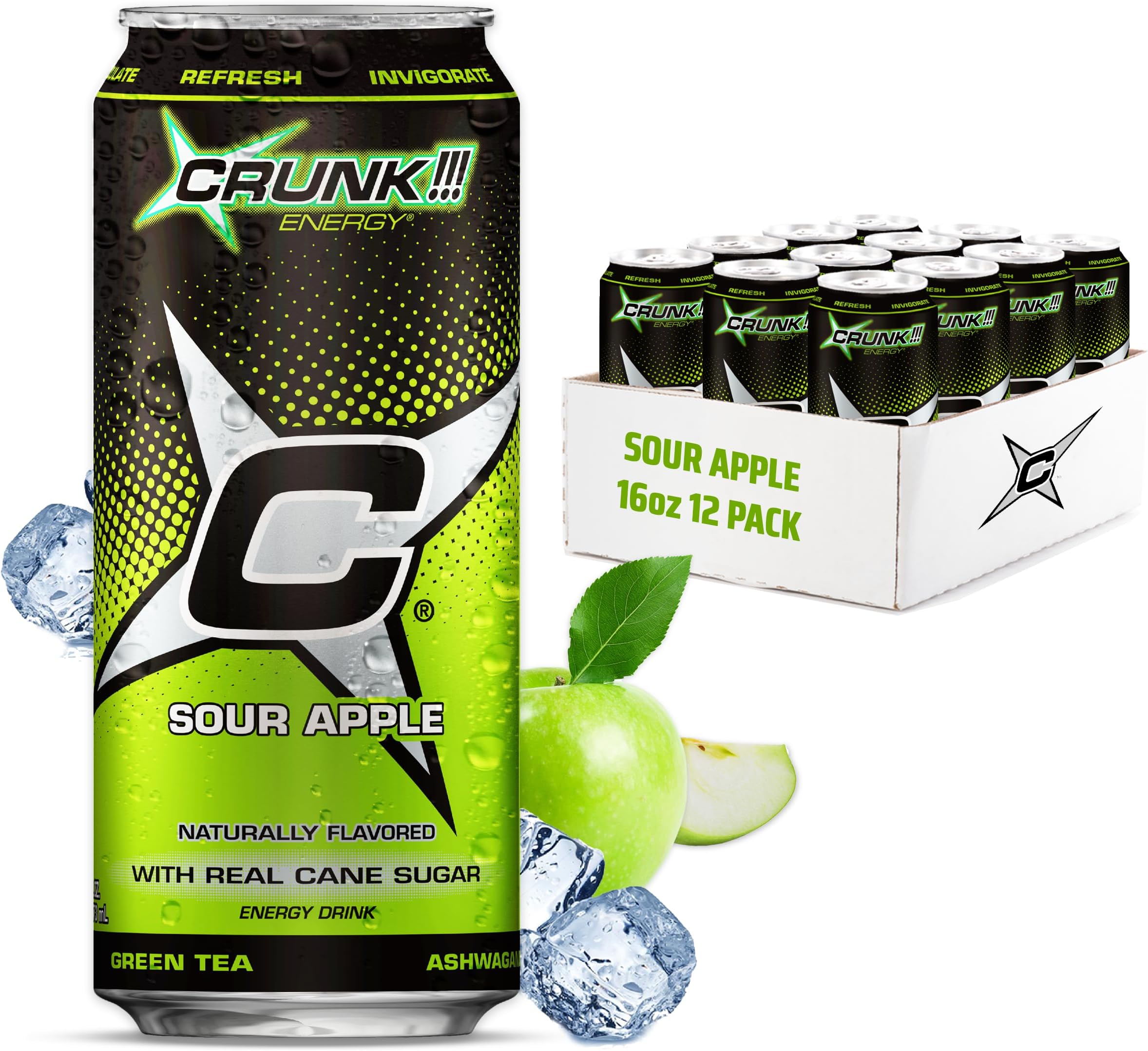 Amazon.com : CRUNK!!! Energy Variety 16oz 12 pack : Grocery & Gourmet Food
