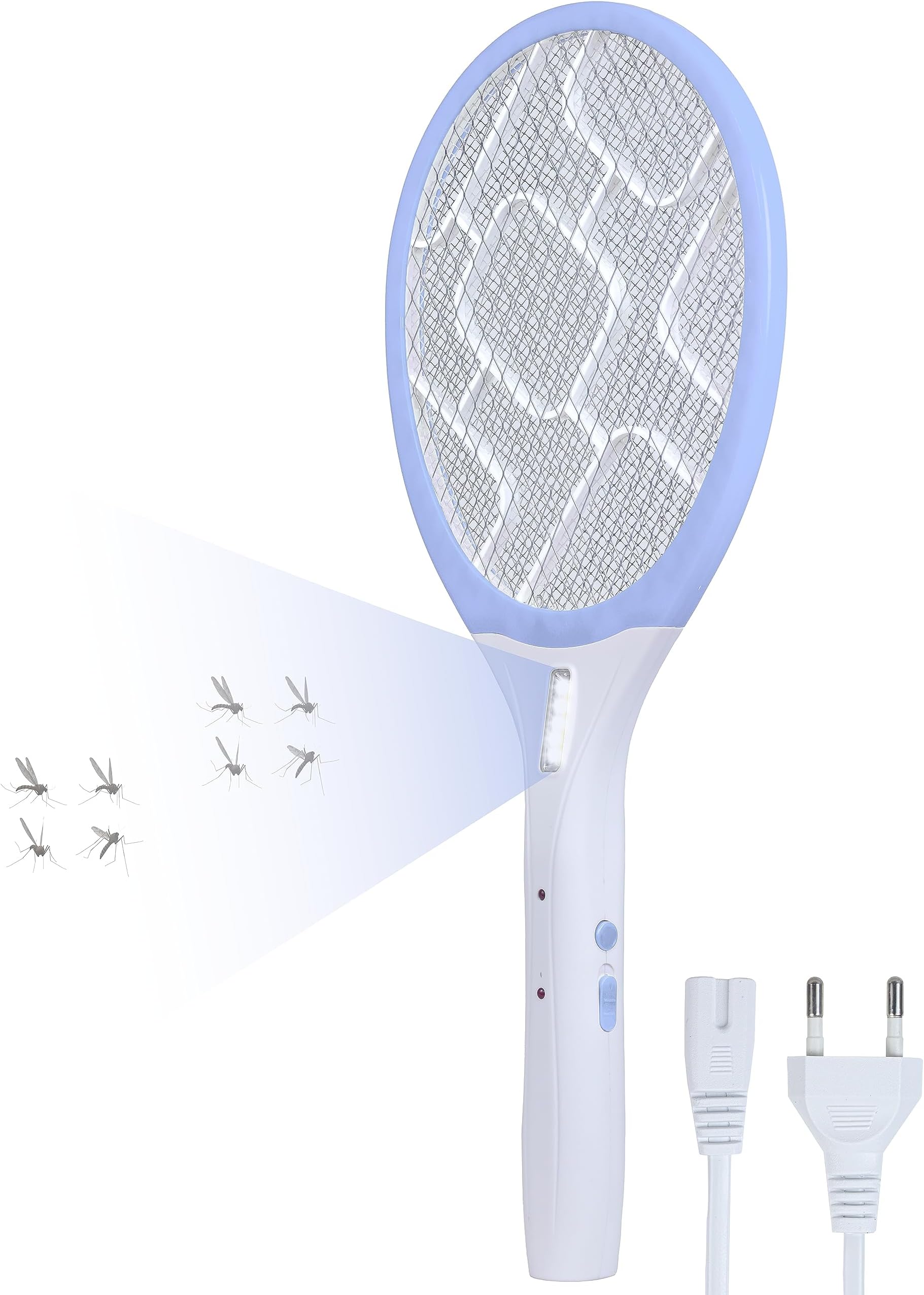 NIPPO Terminator II Rechargeable Mosquito Bat, Fast Charging, 1200mAh ...