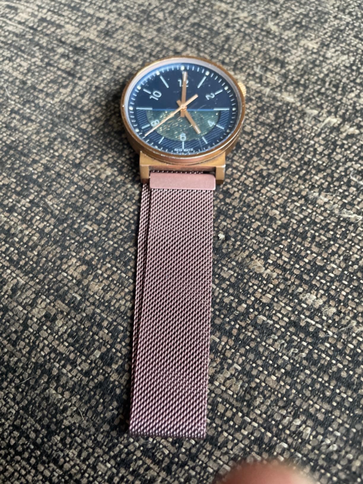 Cobee Metal Magnetic Watch Bands, Mesh Woven Quick Release Watch Strap ...