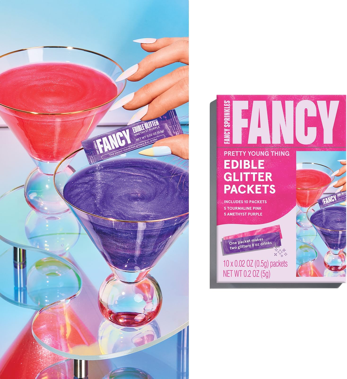 Amazon.com : Fancy Sprinkles Ibiza Nights Cocktail Kit For Happy Hour ...